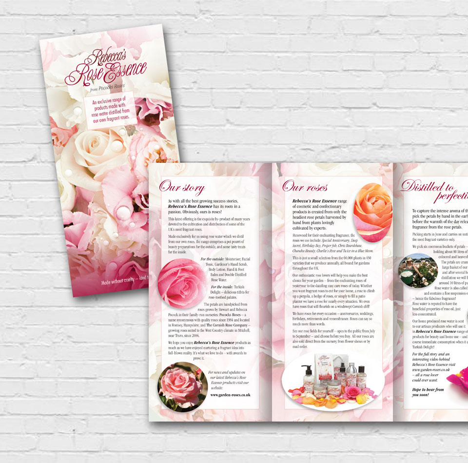 Pocock Roses | Brand Development Case Study | bandv